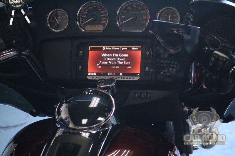 Ocala Client Upgrades Harley-Davidson Tri-Glide Ultra Stereo System